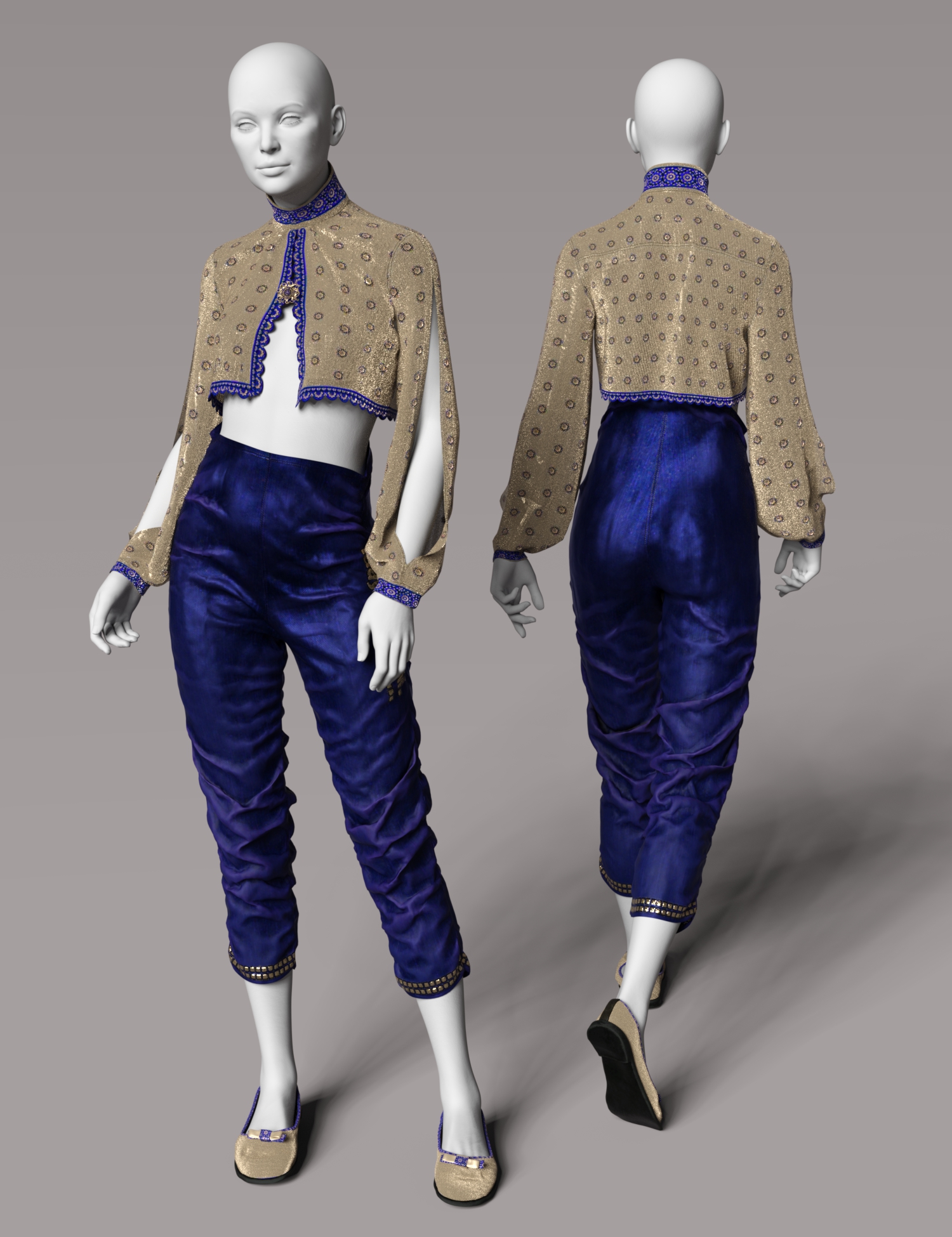 Denez for Ariana Outfit | Daz 3D