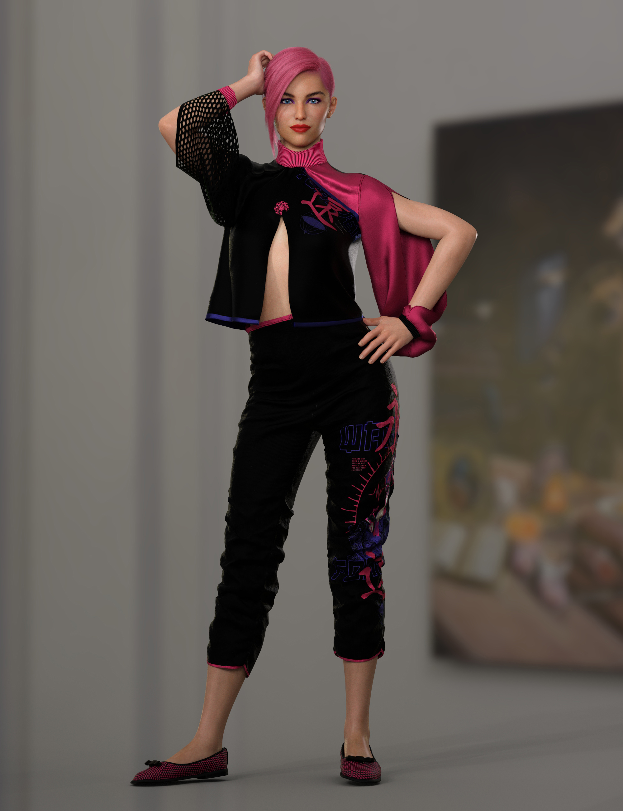 Denez for Ariana Outfit | Daz 3D