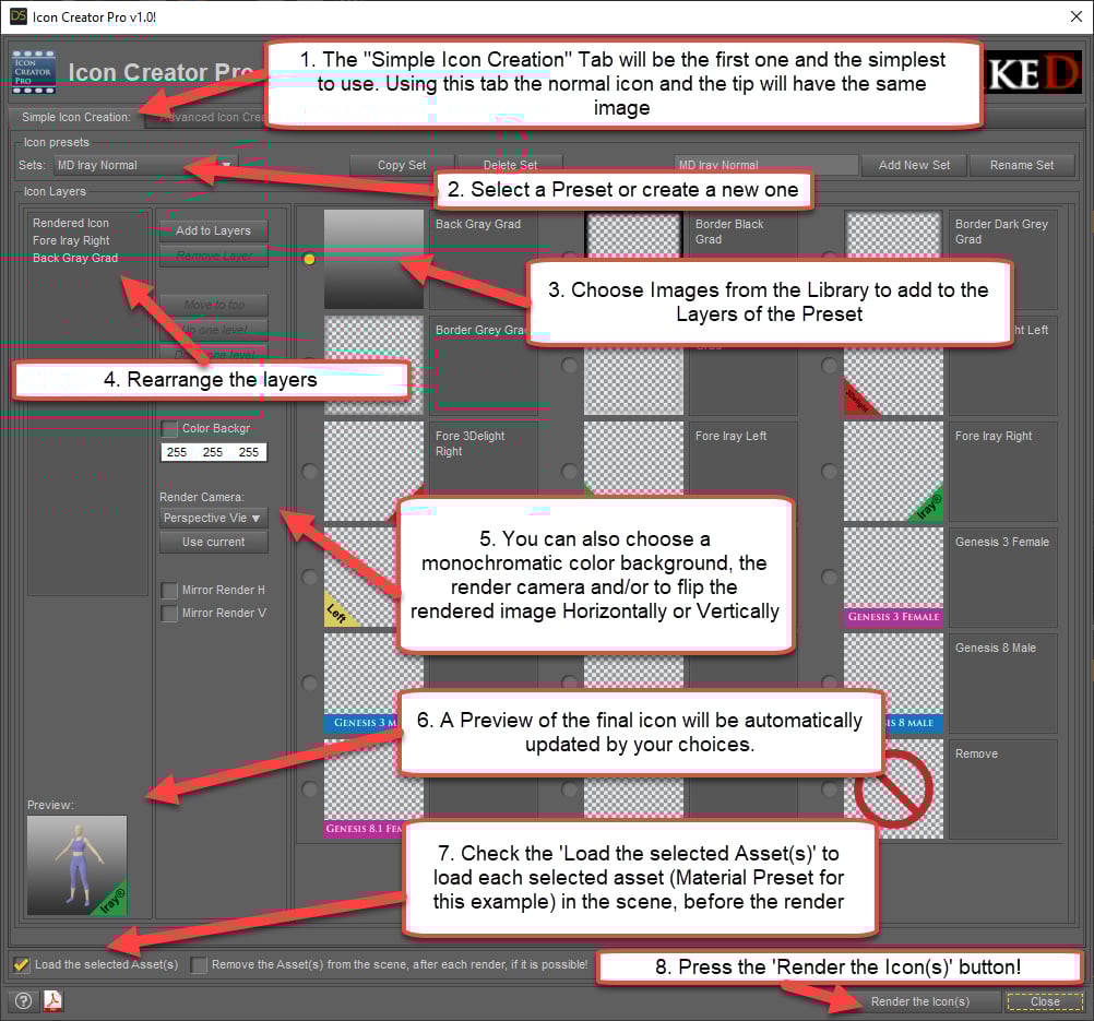 Icon Creator Pro | Daz 3D