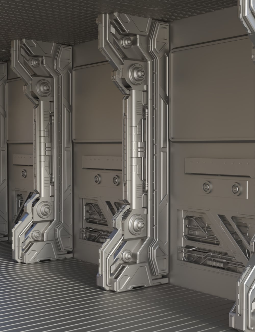 Sci-Fi Cryogenic Chamber | Daz 3D