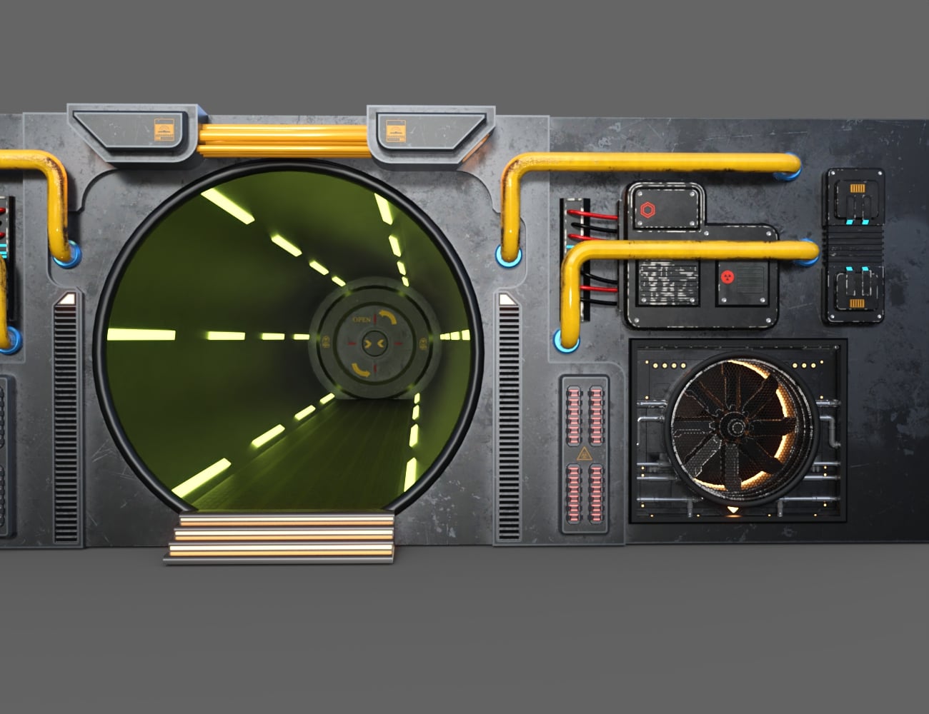 Sci-Fi Cryogenic Chamber | Daz 3D