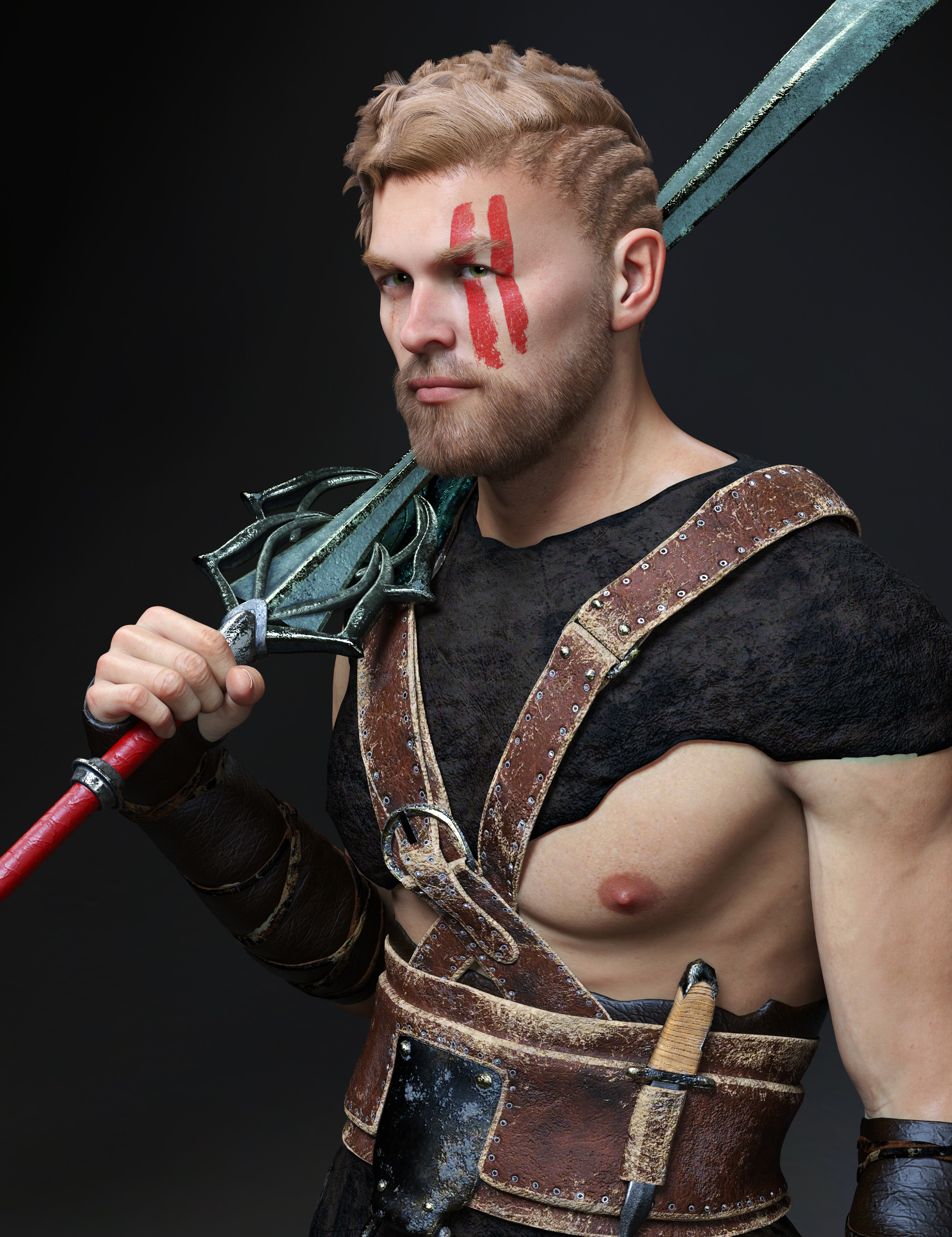 E3D Tyr HD for Genesis 8.1 Male | Daz 3D