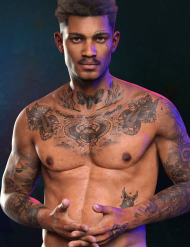 Conrad Plus: Add-On Features for Genesis 8.1 Male | Daz 3D