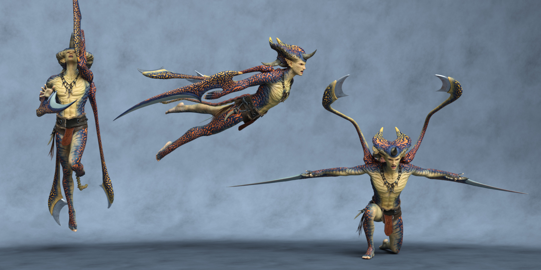 Gorgones Hierarchical Poses for Gorgo Suhlo | Daz 3D