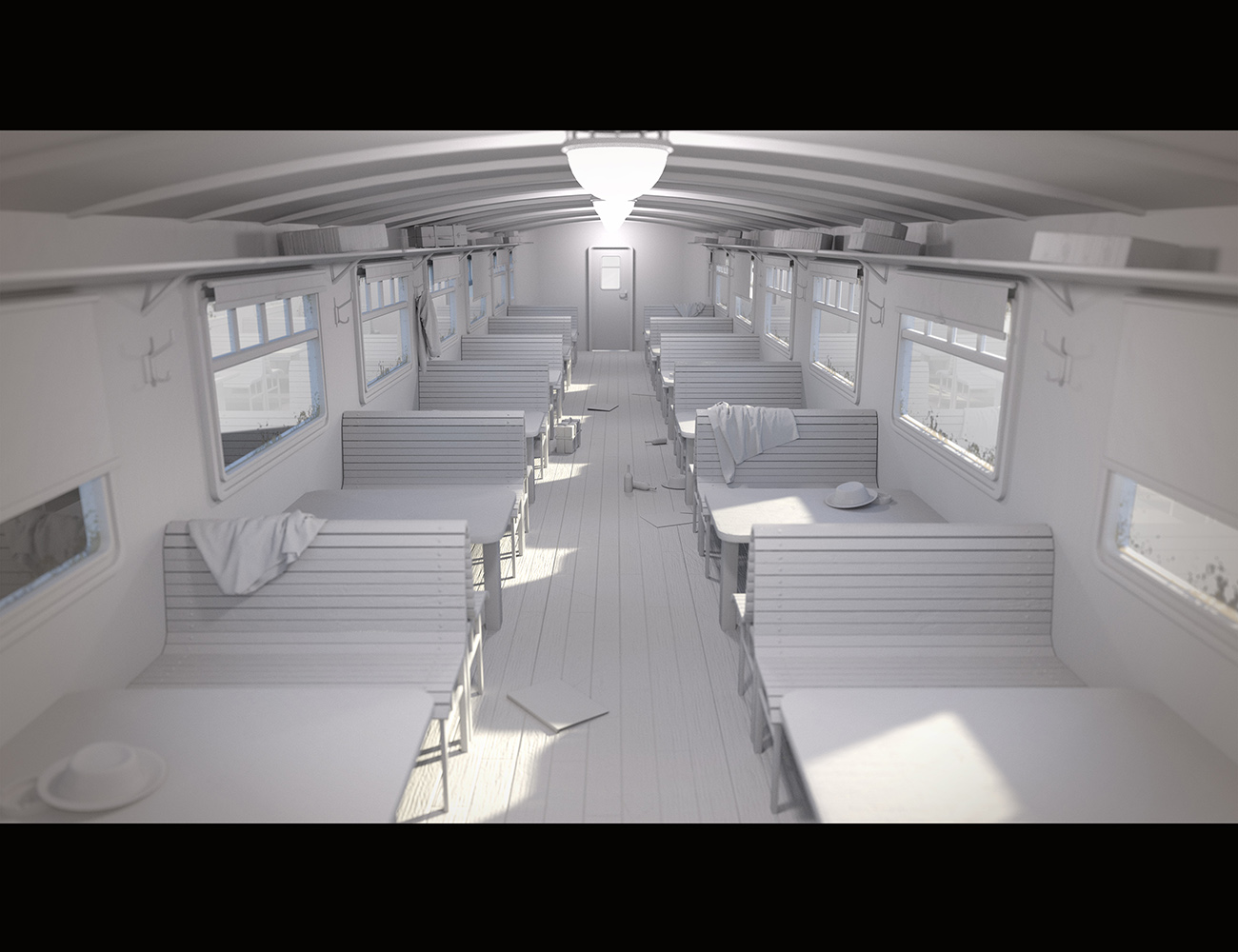 Western Express Train Second Class Daz 3d 2511
