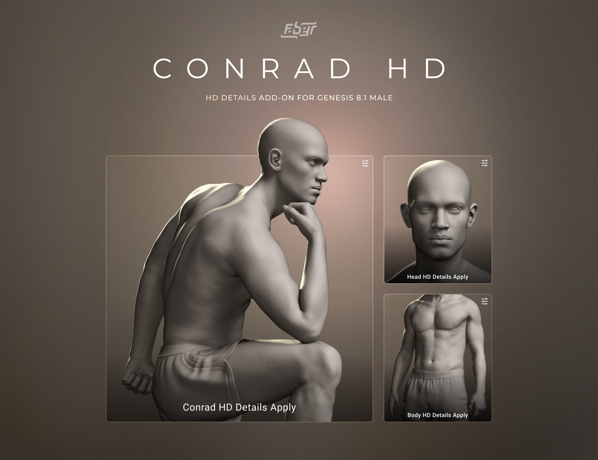 Conrad Bundle for Genesis 8.1 Male | Daz 3D