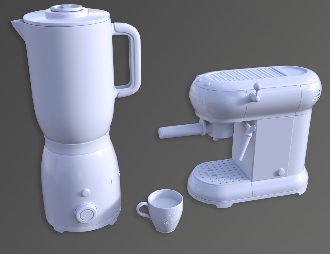 Retro Apartment Props 2 | Daz 3D