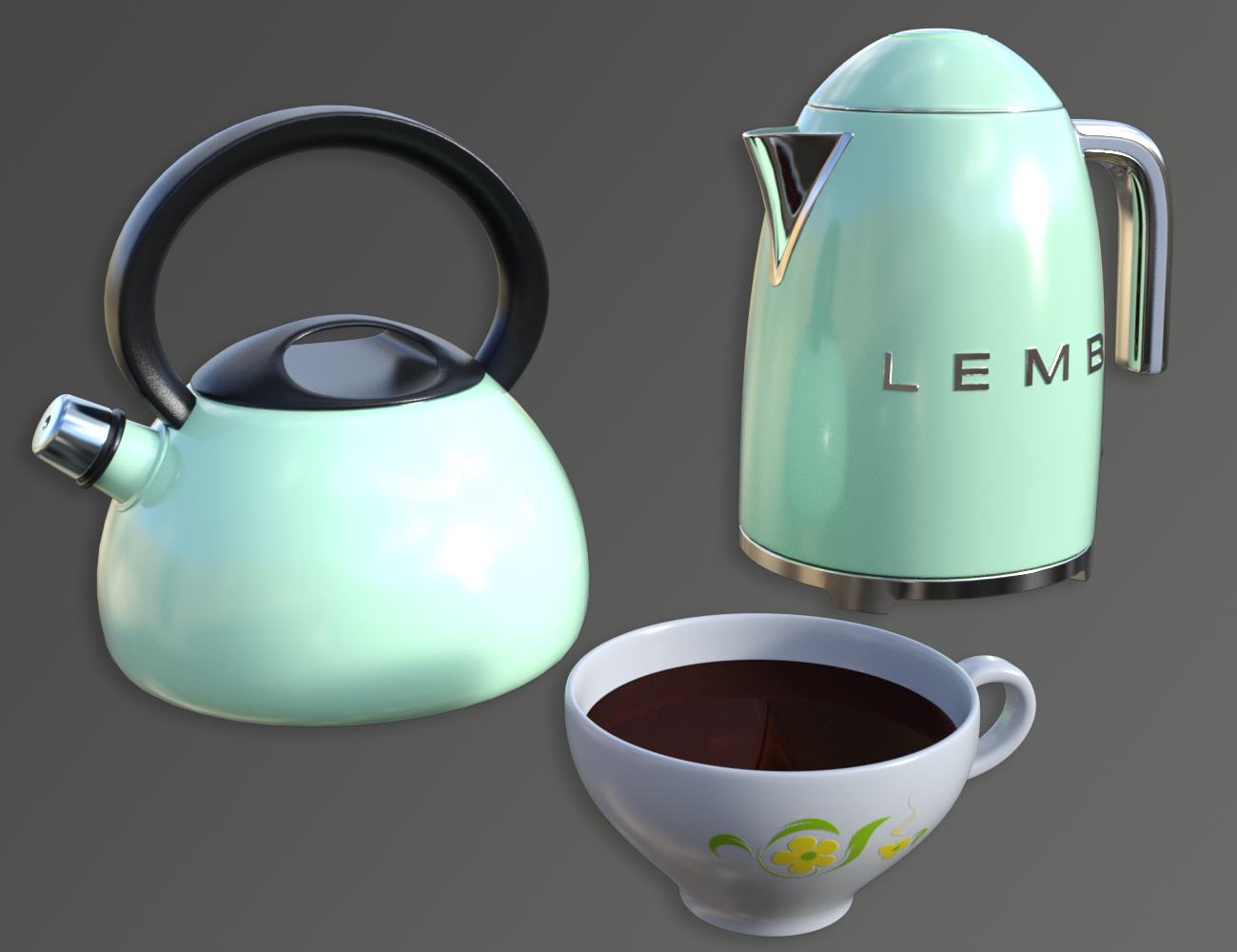 Retro Apartment Props 2 | Daz 3D