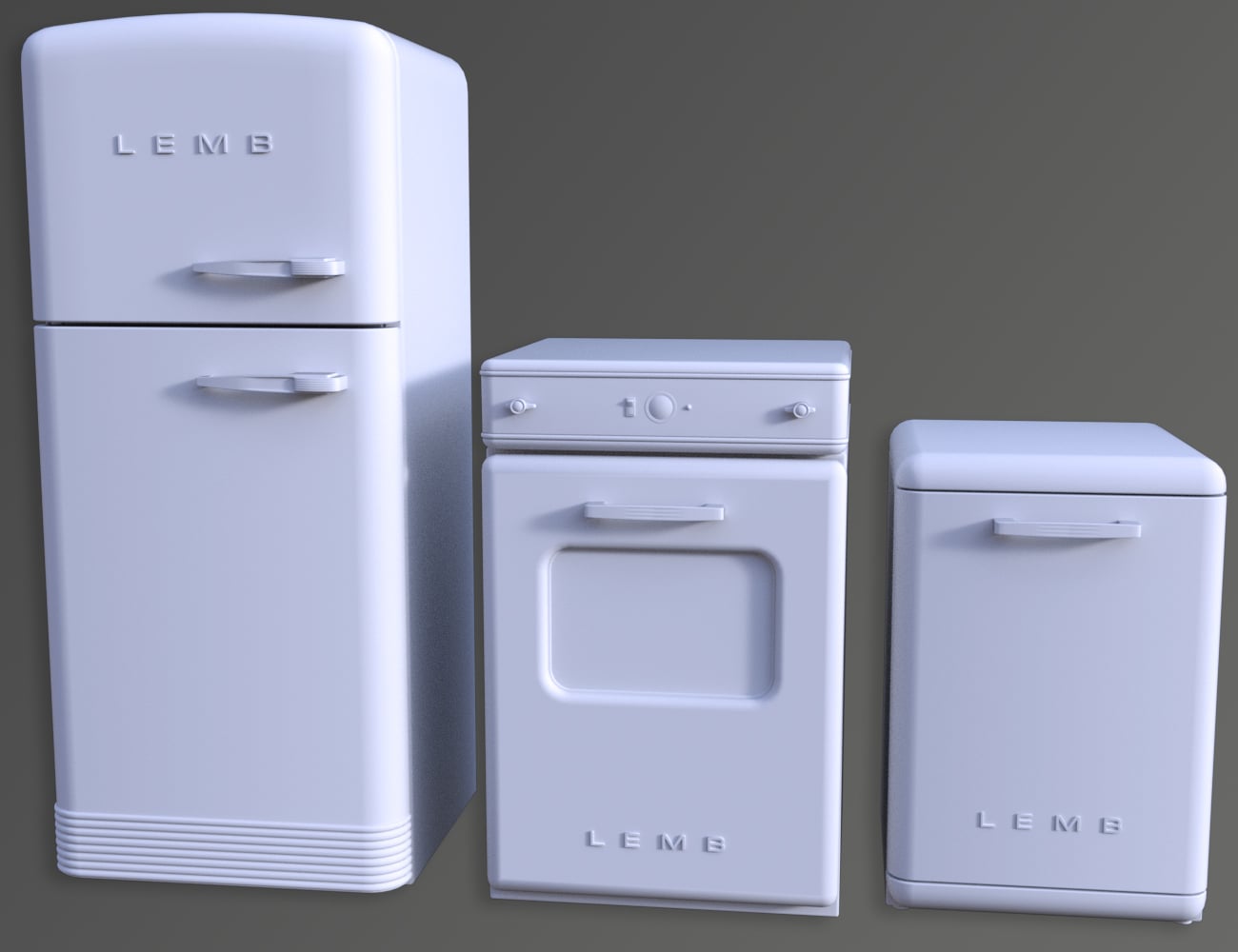 Retro Apartment Props 2 | Daz 3D