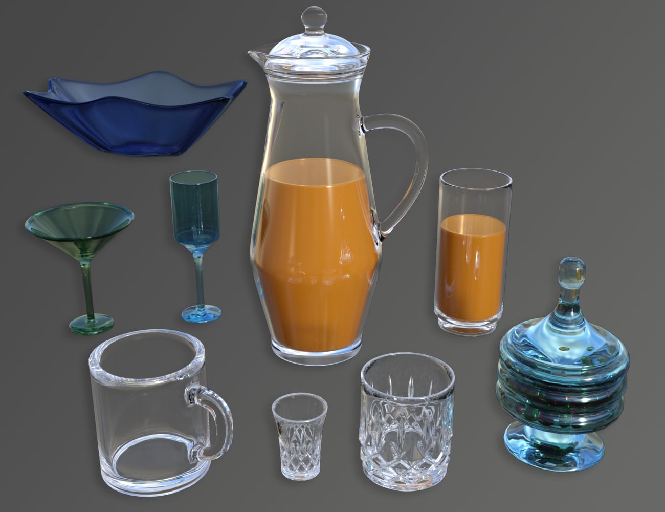 Retro Apartment Props 2 | Daz 3D