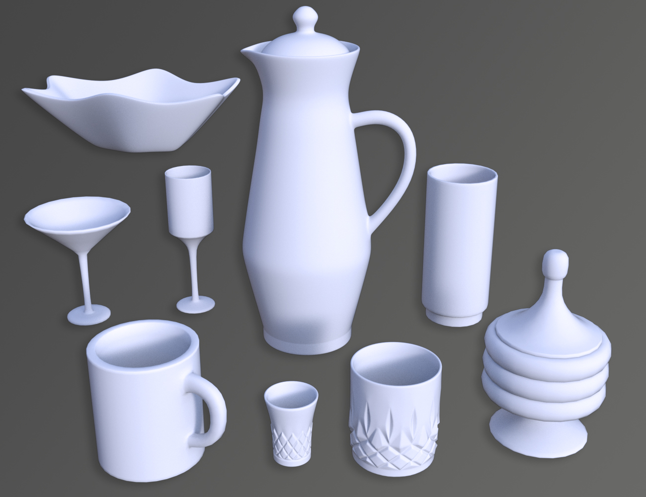 Retro Apartment Props 2 | Daz 3D