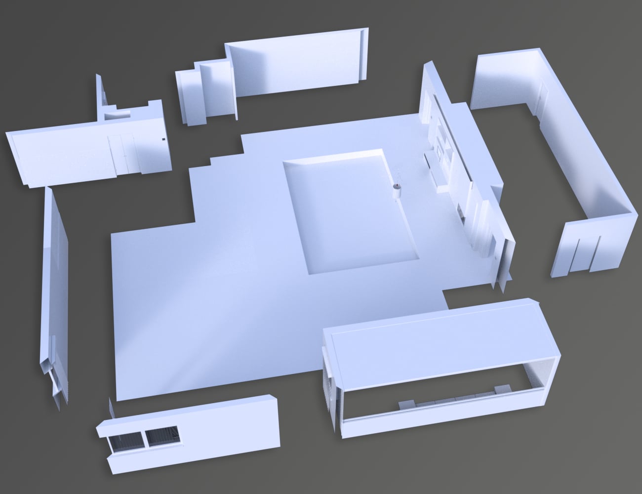 Retro Apartment | Daz 3D