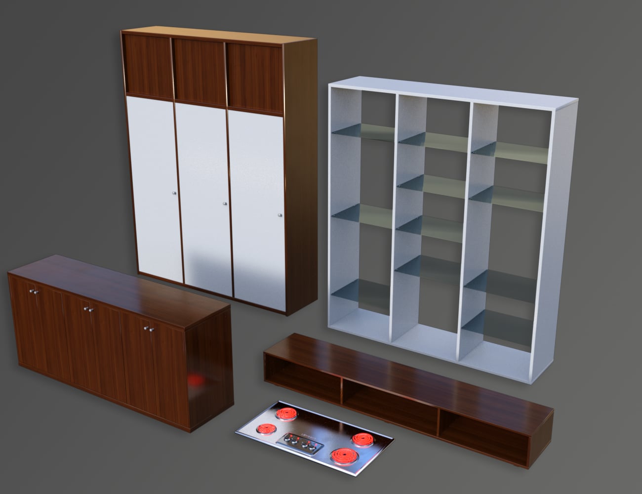 Retro Apartment | Daz 3D