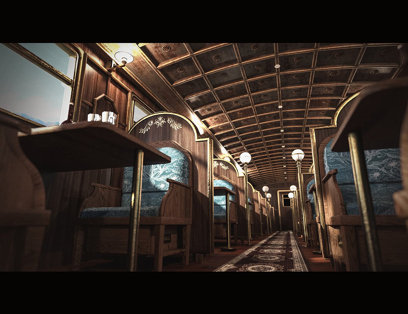 Western Express Train Bundle | Daz 3D