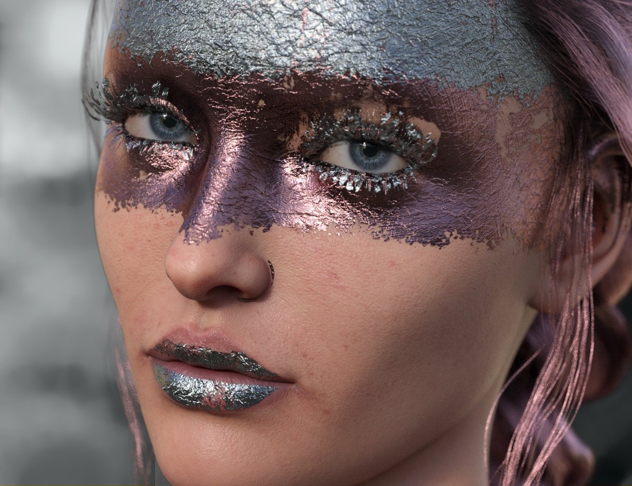 Full Body Gold Leaf Builder Genesis 8.1 Female | Daz 3D