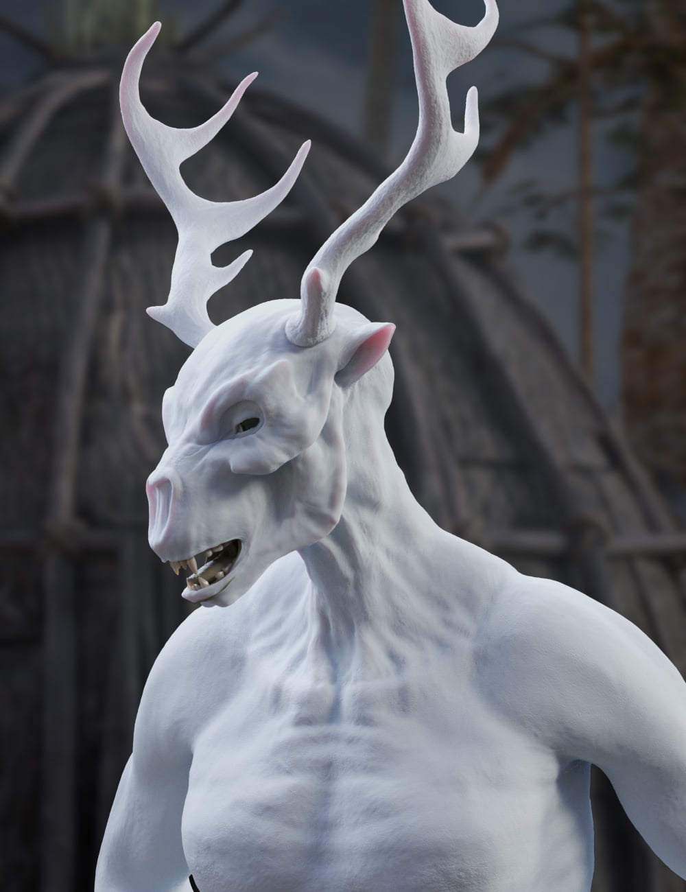 Wendigo for Genesis 8.1 Male | Daz 3D