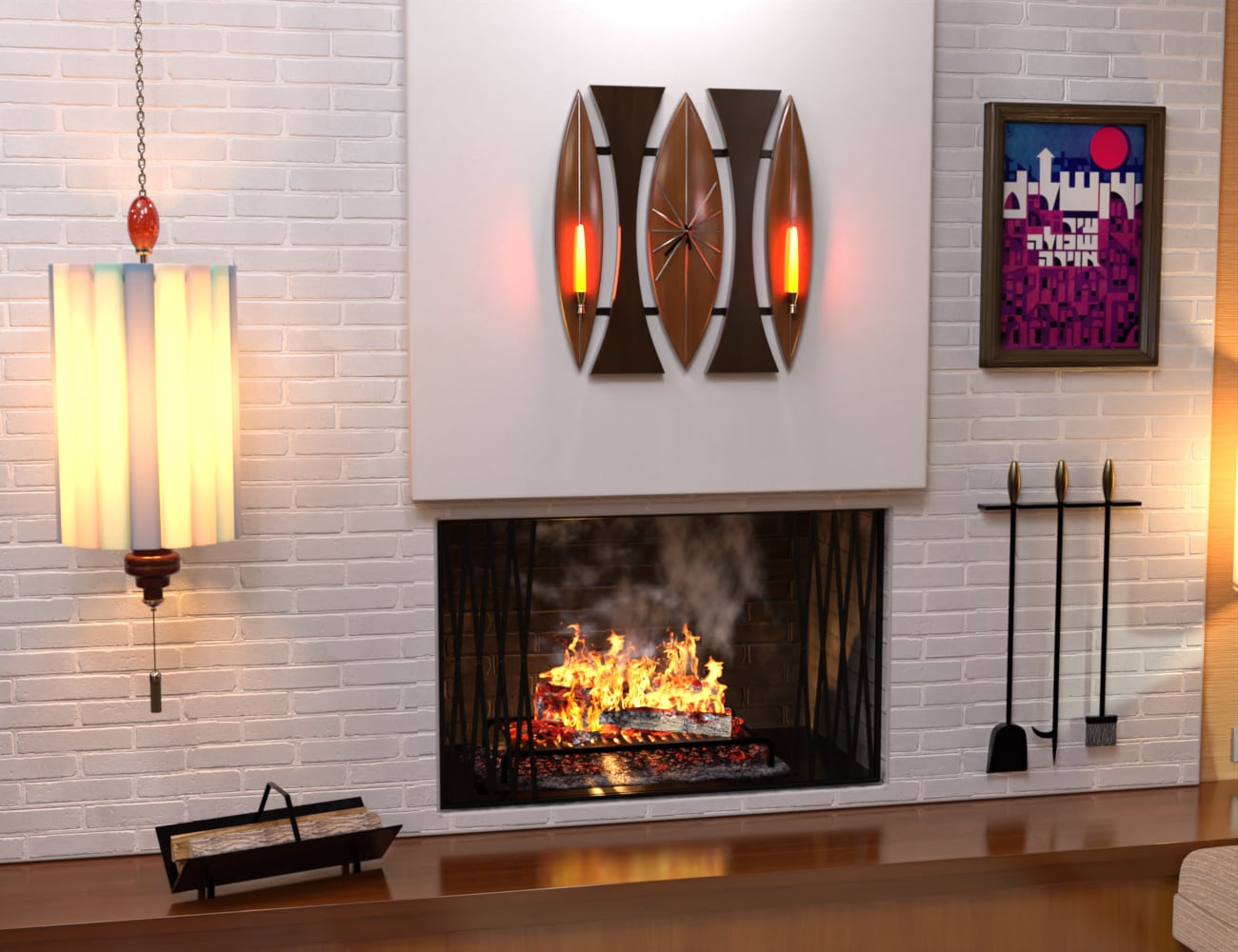 Retro Apartment Props 1 | Daz 3D