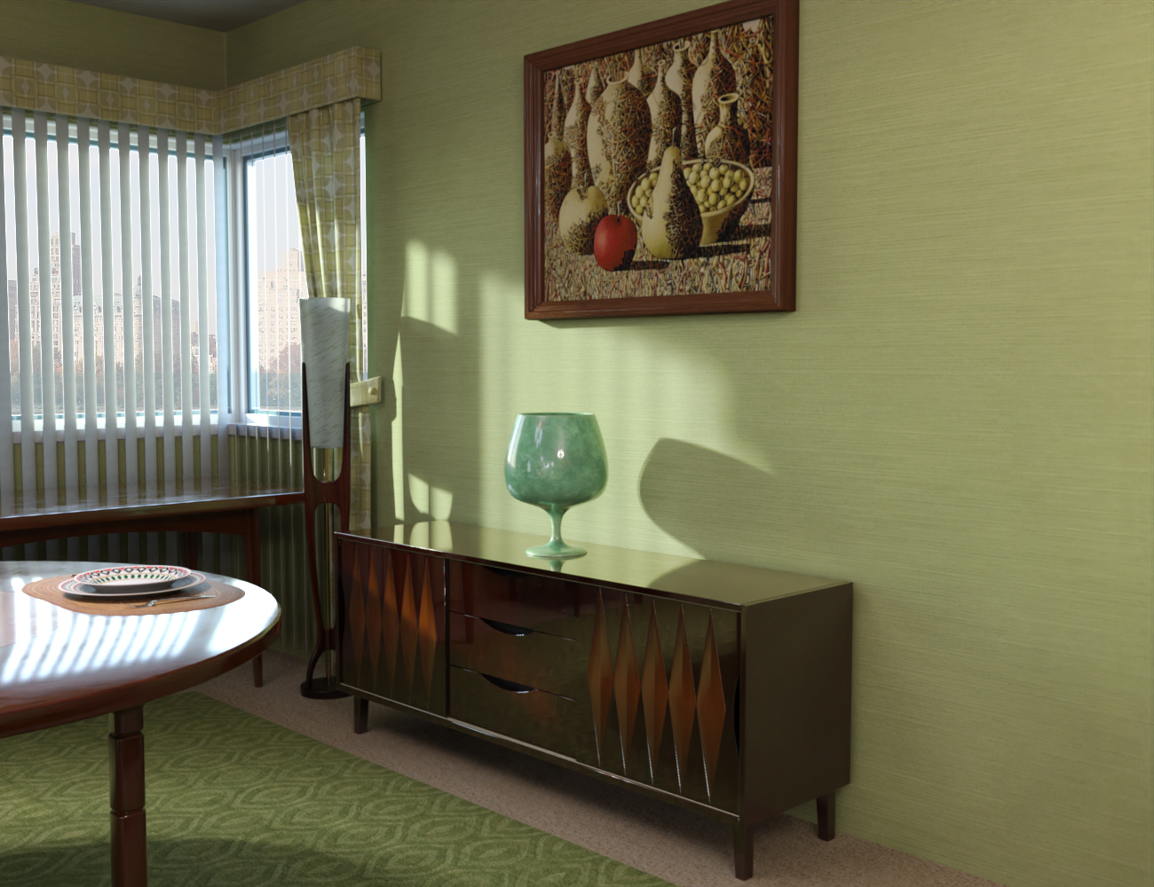 Retro Apartment Props 1 | Daz 3D