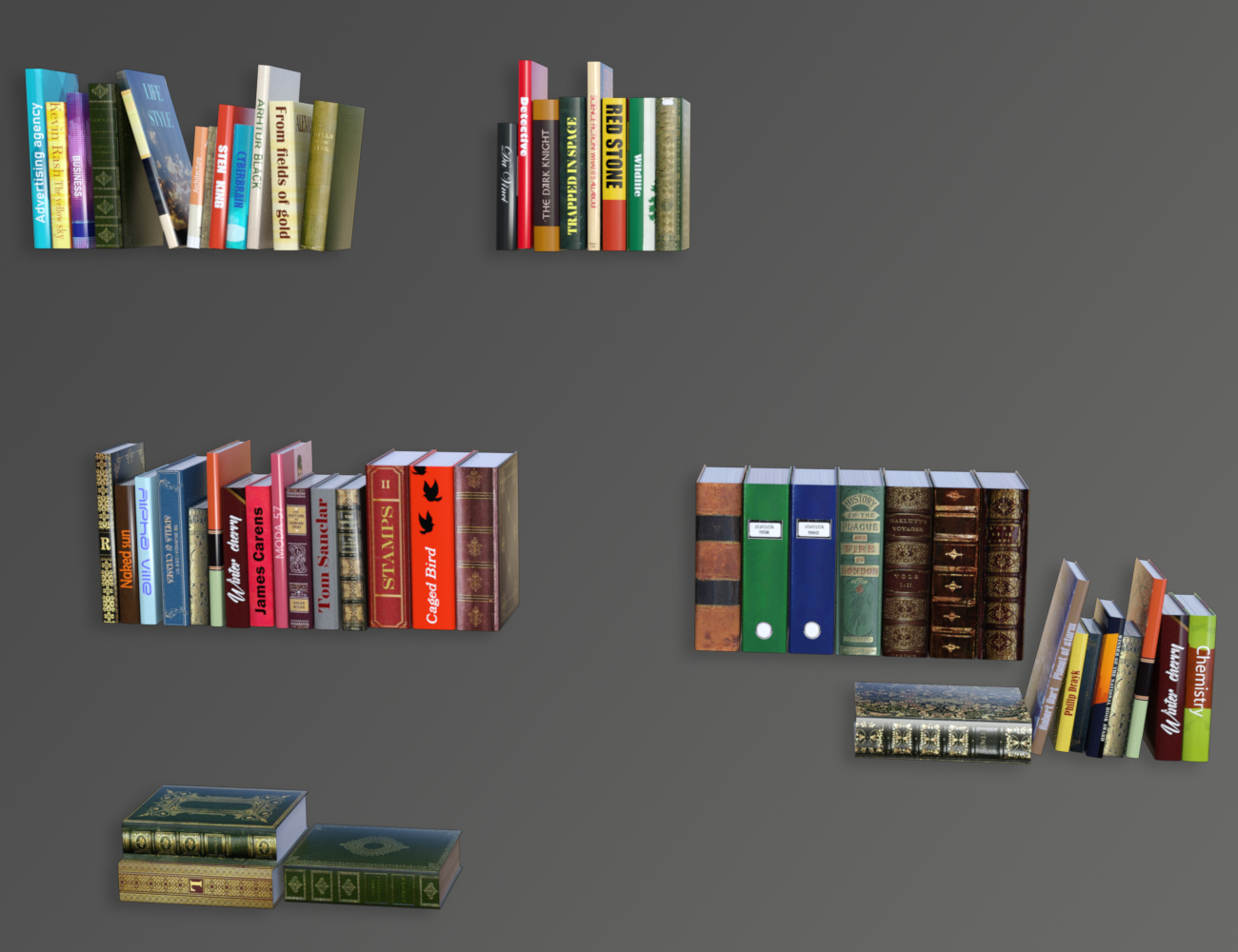 Retro Apartment Props 1 | Daz 3D