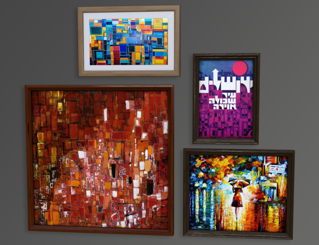 Retro Apartment Props 1 | Daz 3D