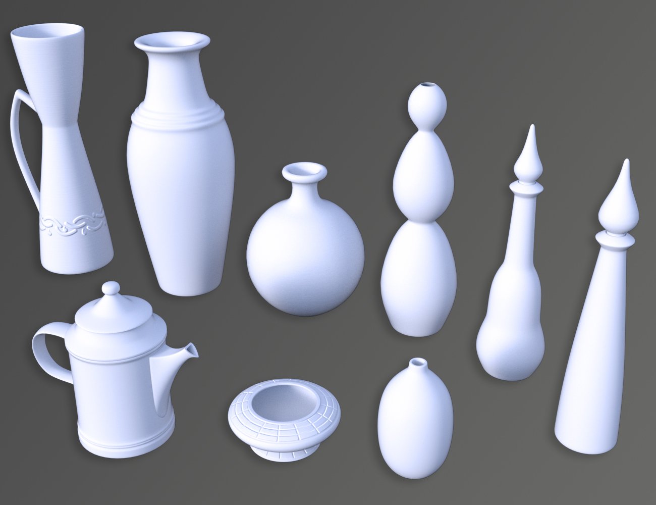 Retro Apartment Props 1 | Daz 3D