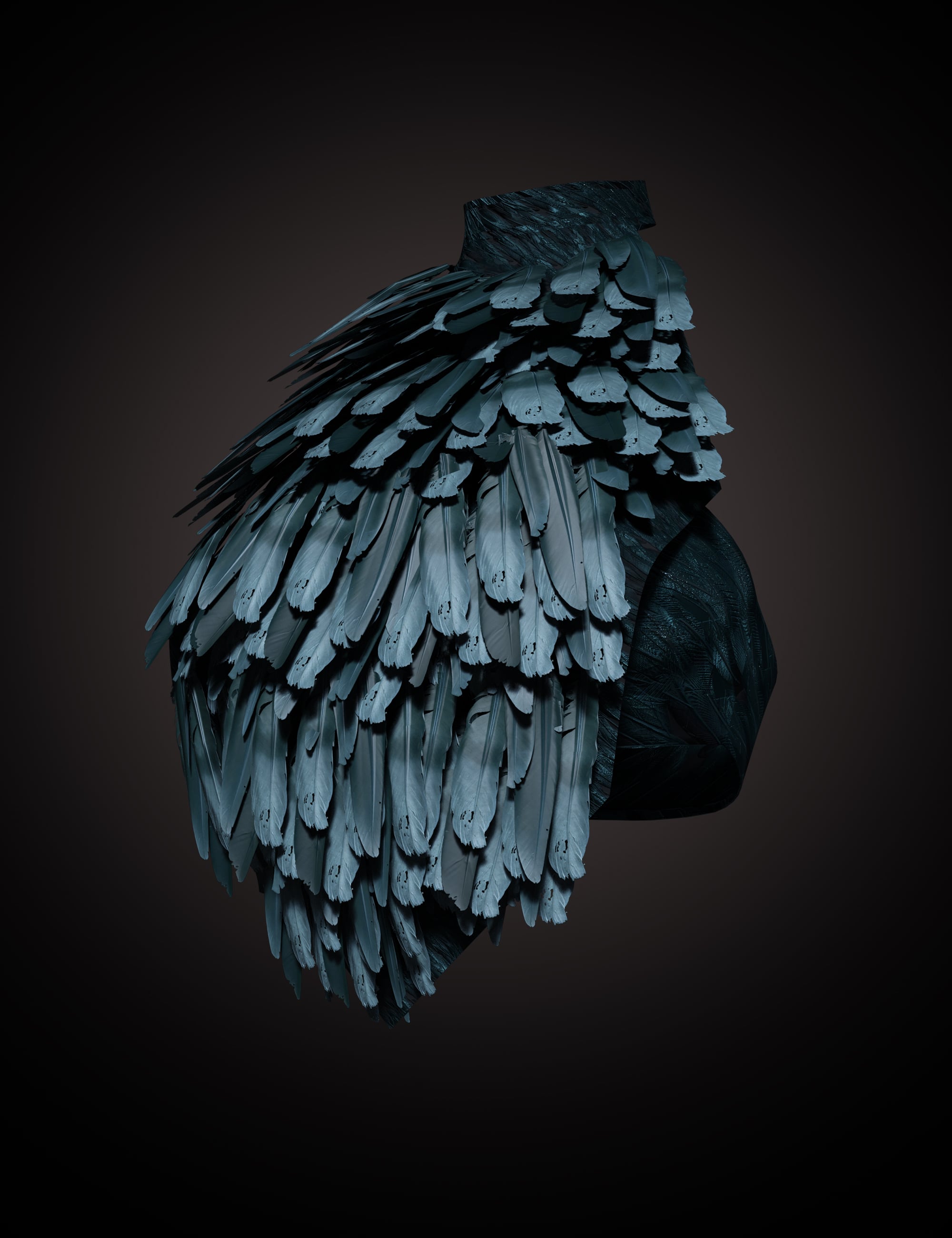 Ravyn Feathered Top for Genesis 8 and 8.1 Females | Daz 3D