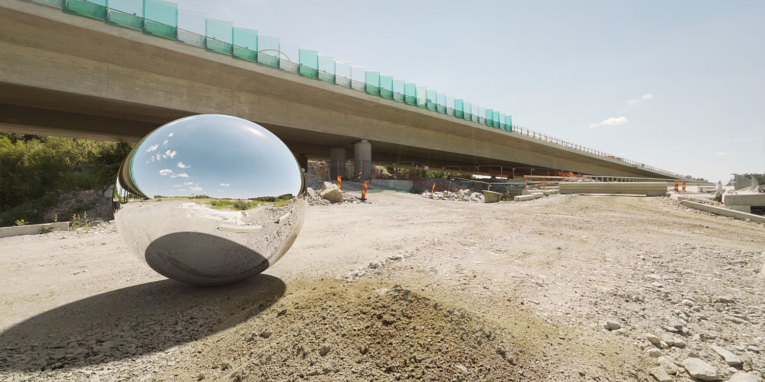 16k HDRI Maps - Bridge Construction Area | Daz 3D