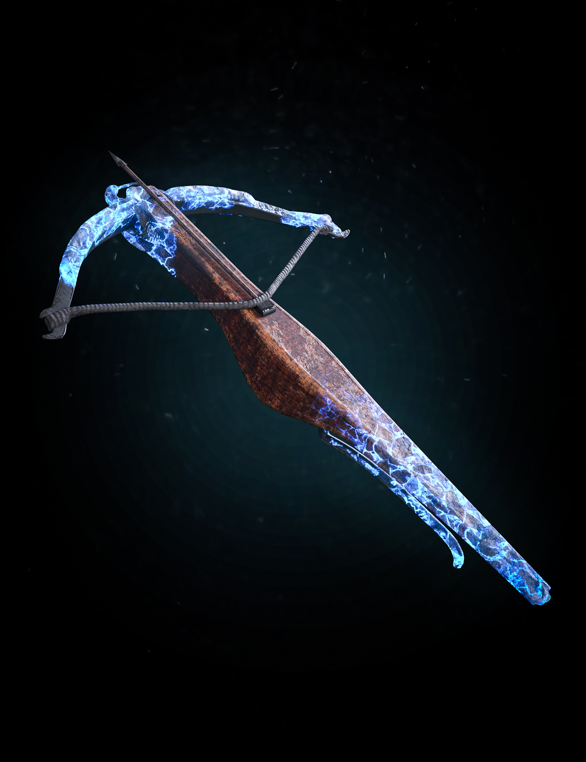 BW Frozen Ice Weapons Set for Genesis 8 and 8.1 | Daz 3D