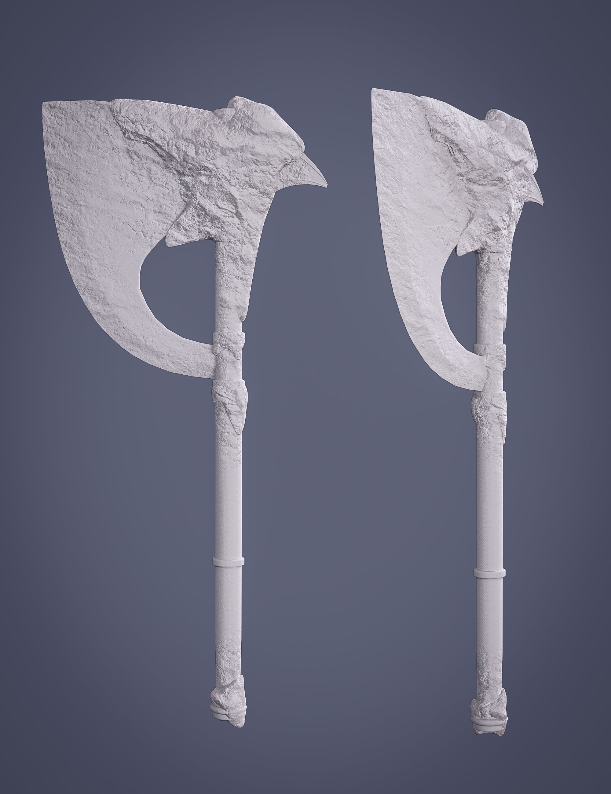 BW Frozen Ice Weapons Set for Genesis 8 and 8.1 | Daz 3D