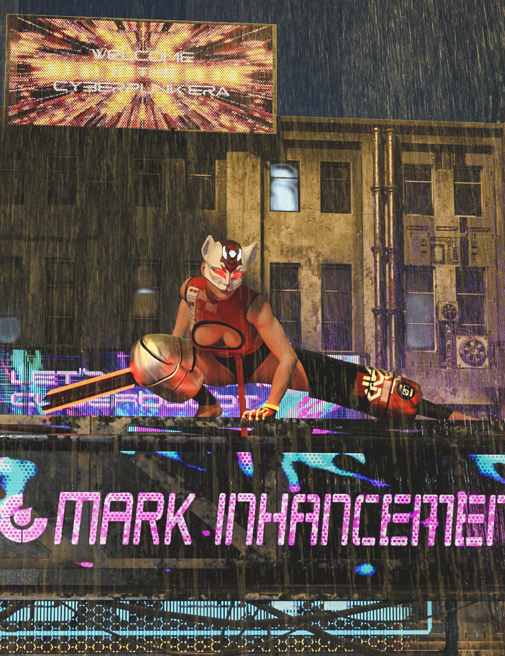 Cyber Killer W Bundle for Genesis 8.1 Females | Daz 3D