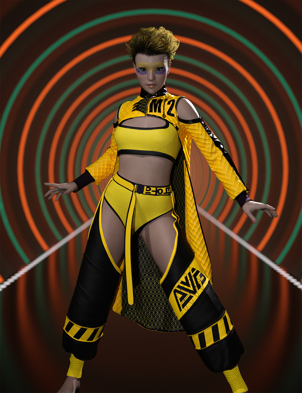 Cyber Killer W Bundle for Genesis 8.1 Females | Daz 3D
