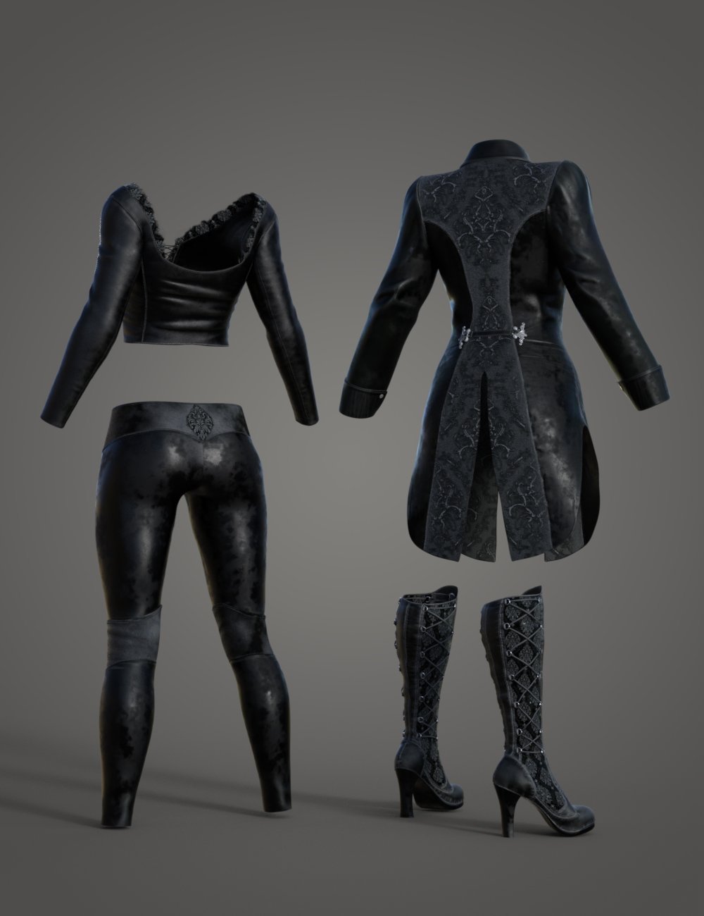 Demetria Outfit for Genesis 8 and 8.1 Females | Daz 3D