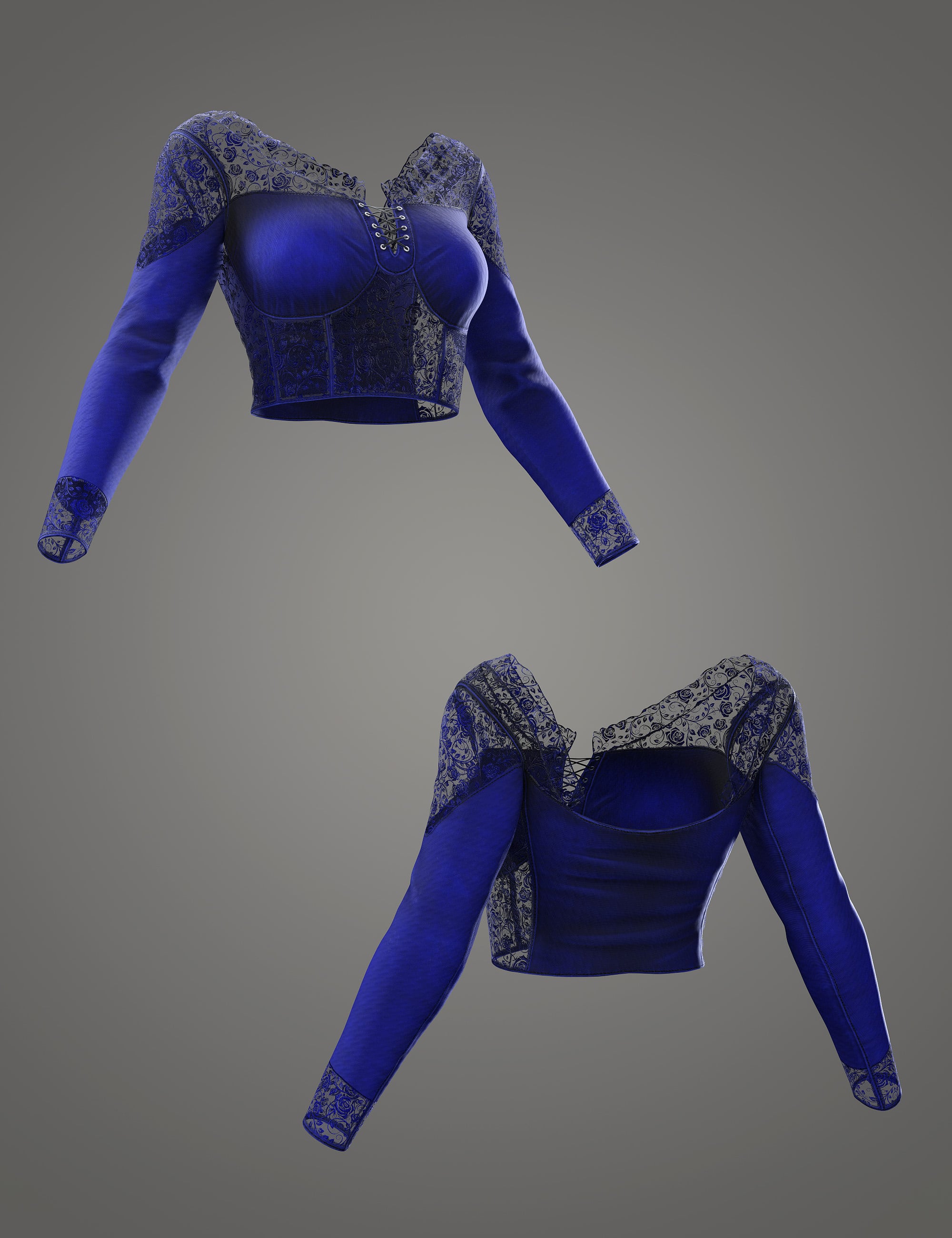 Demetria Blouse for Genesis 8 and 8.1 Females | Daz 3D