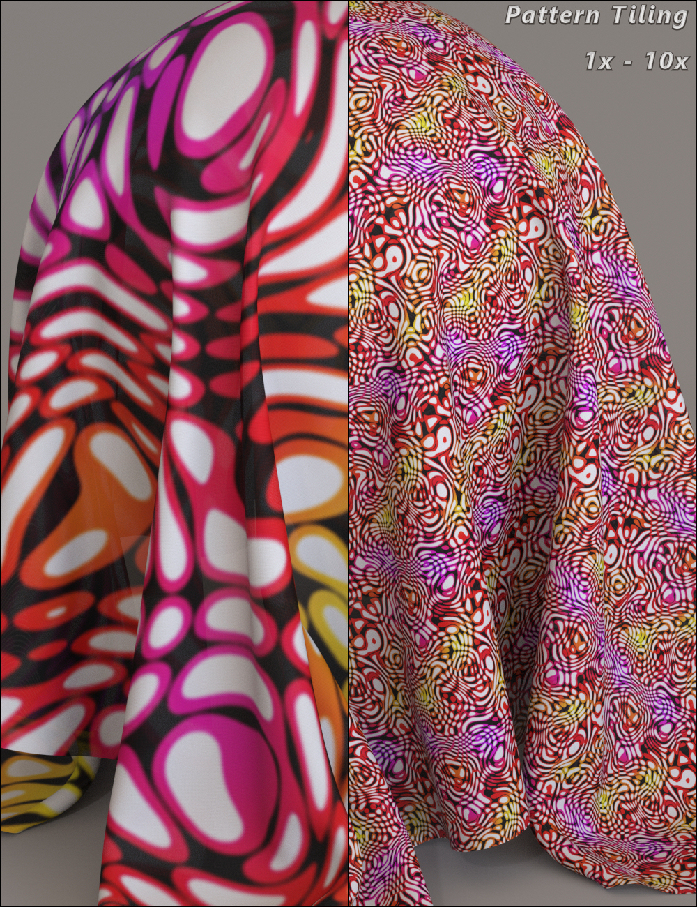 MMX Funky Fabric Patterns 02 for Iray | Daz 3D