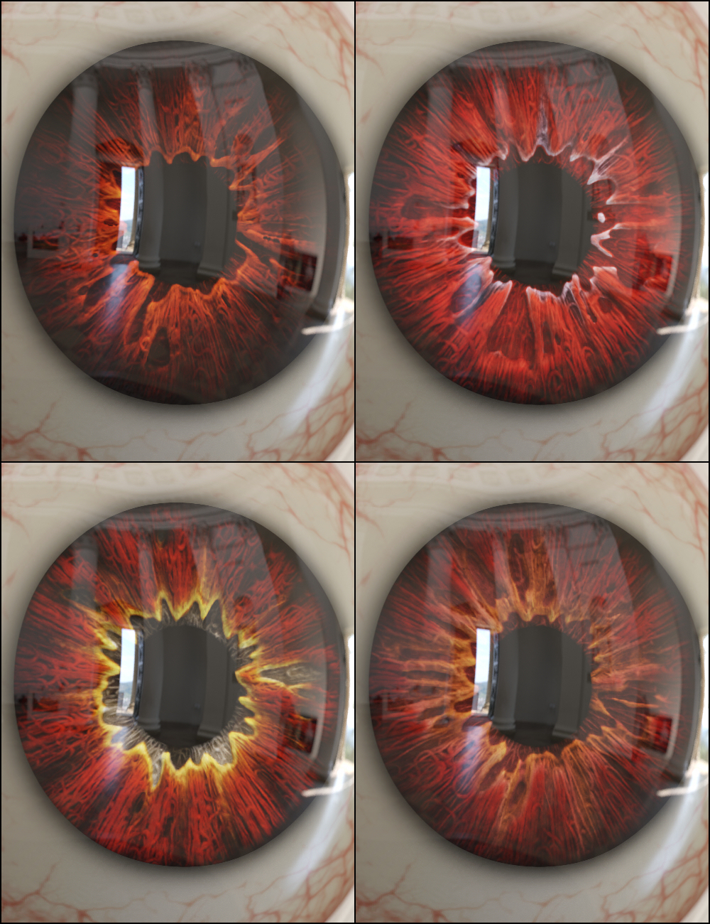 MMX Beautiful Eyes 10 for Genesis 3, 8, and 8.1 | Daz 3D