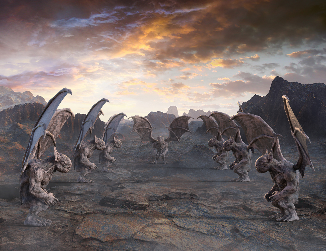 Bat Demon Expansion Pack | Daz 3D