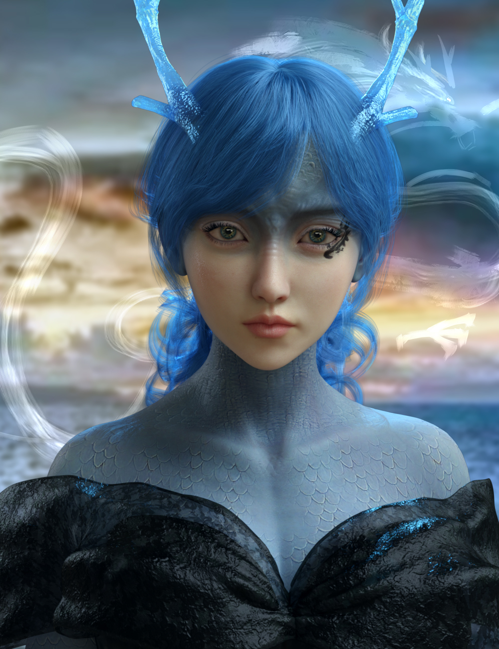 Vo Dragon Girl for Genesis 8.1 Female | Daz 3D