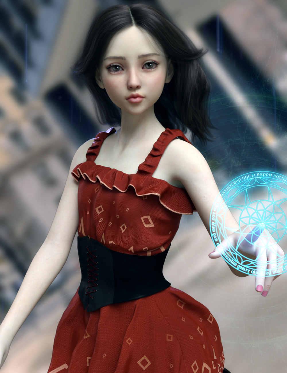 Vo Dragon Girl for Genesis 8.1 Female | Daz 3D
