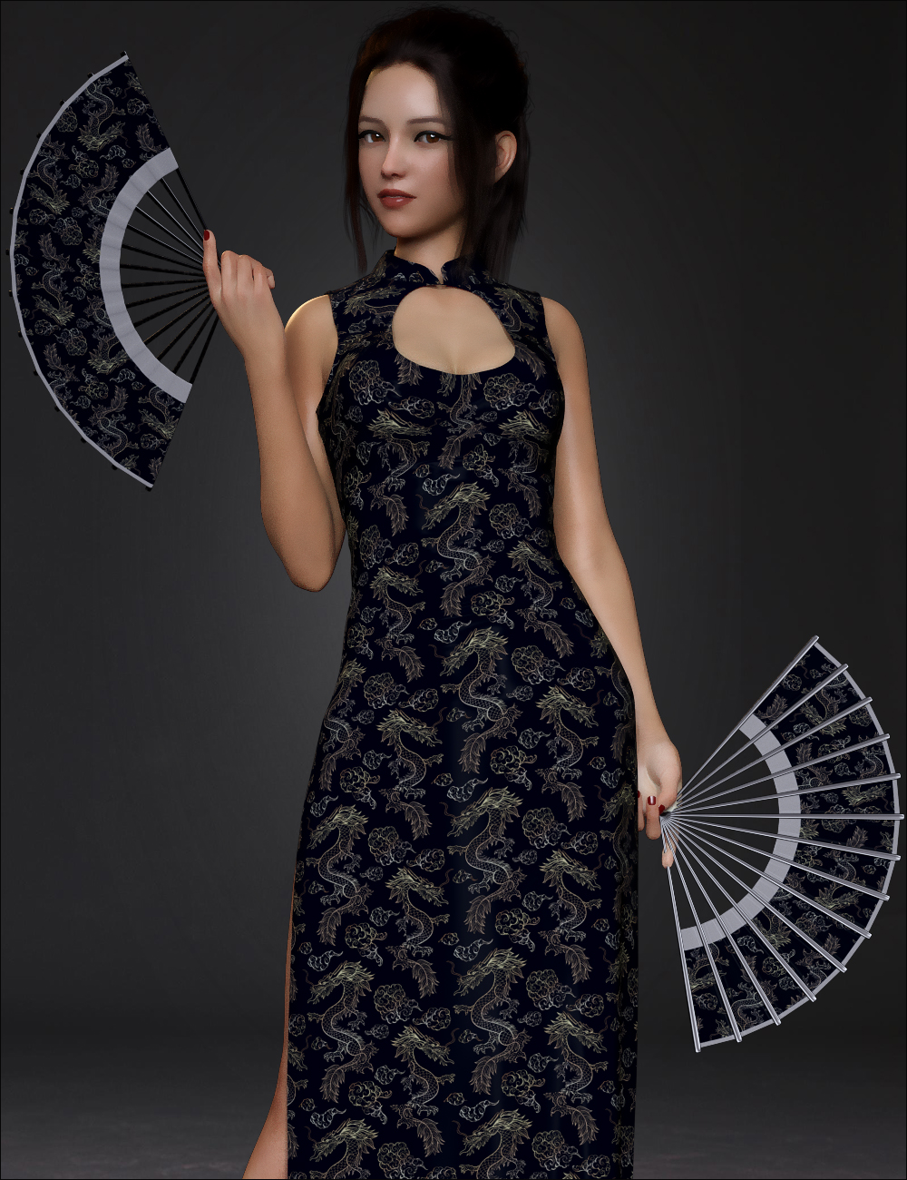 dForce Eastern Vibes Outfit Set for Genesis 8 and 8.1 Females | Daz 3D