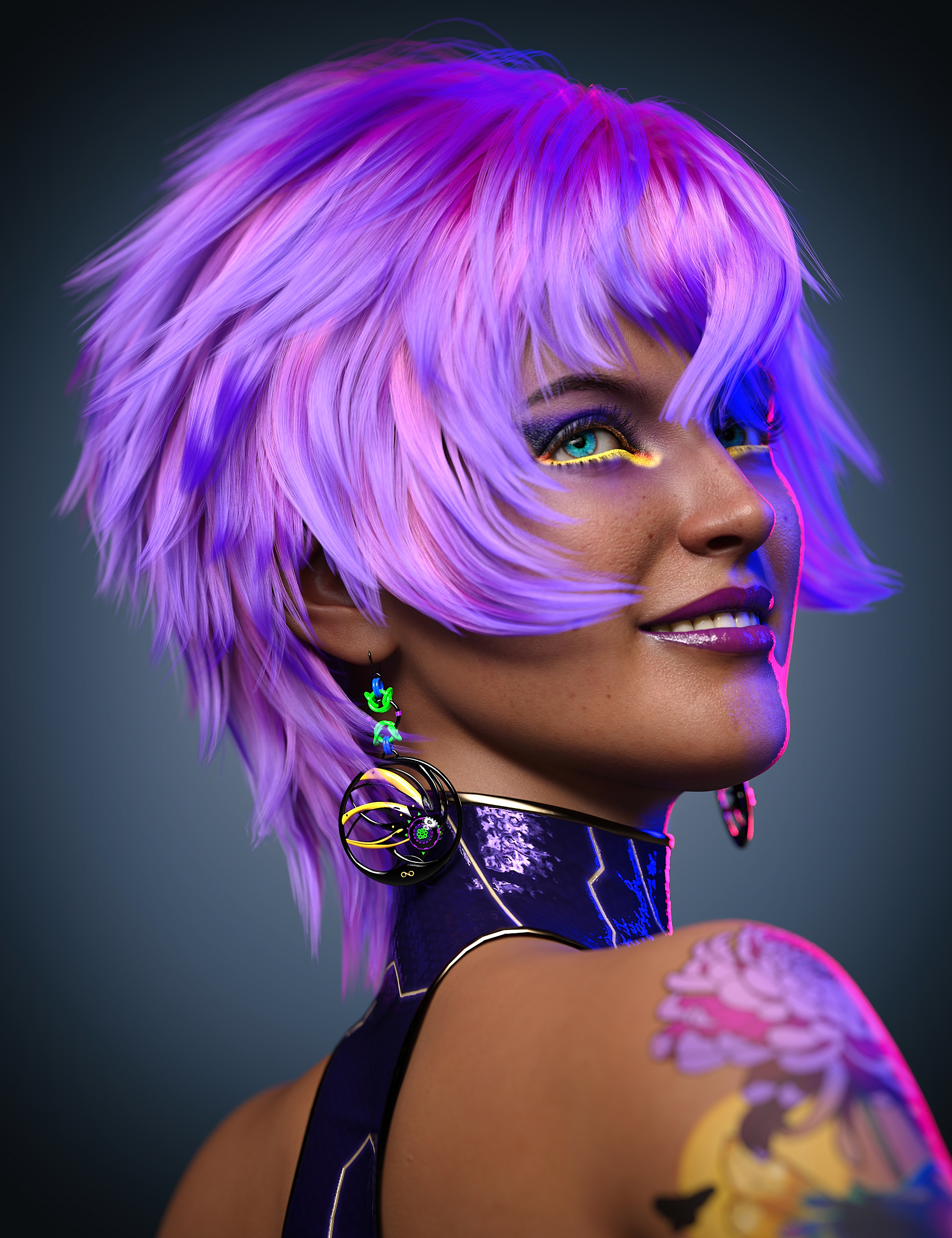 Cyberpunk City Mega Bundle | Daz 3D