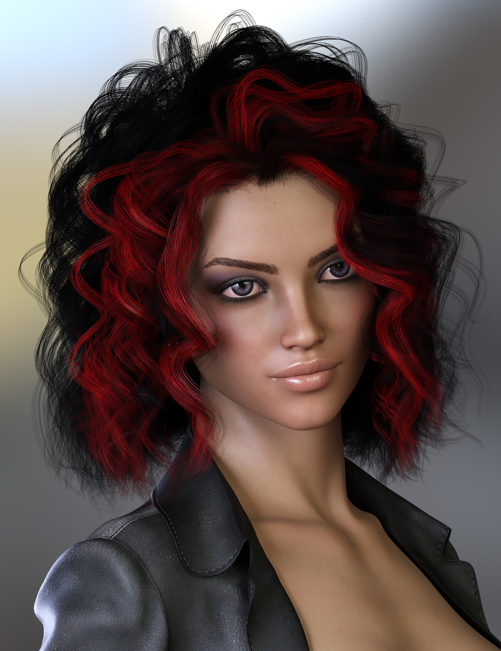 Sublime Hair Kit for dForce Fantastic Twirls Hair | Daz 3D