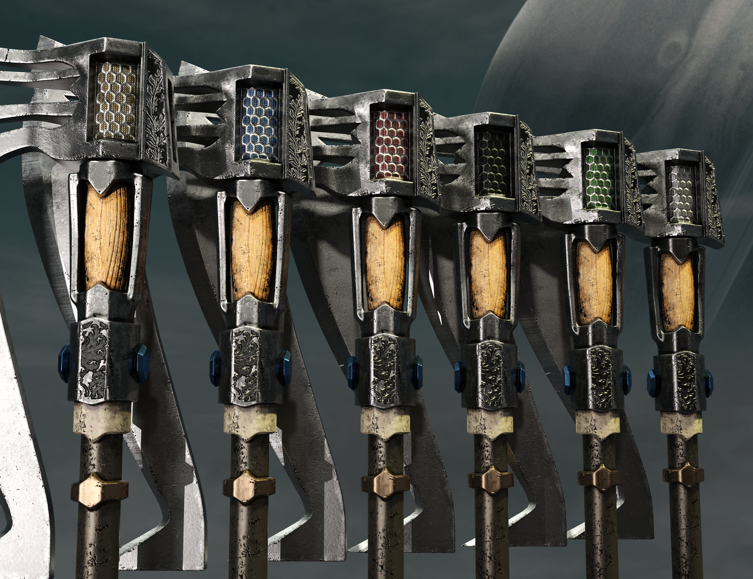 Eden Weapons Collection | Daz 3D