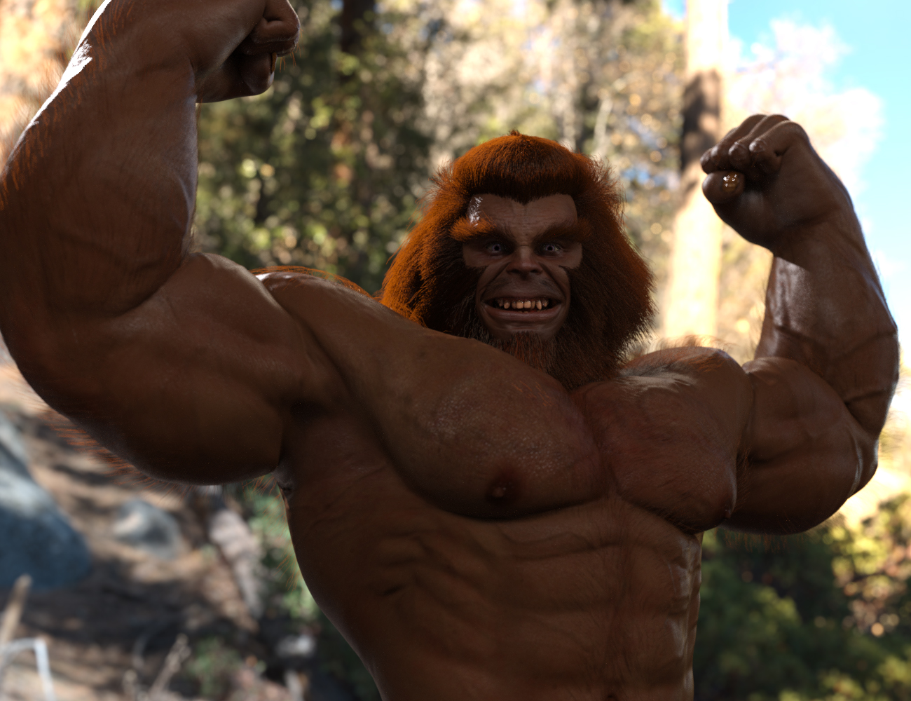 SWOLE Troll HD for Genesis 8 Male | Daz 3D