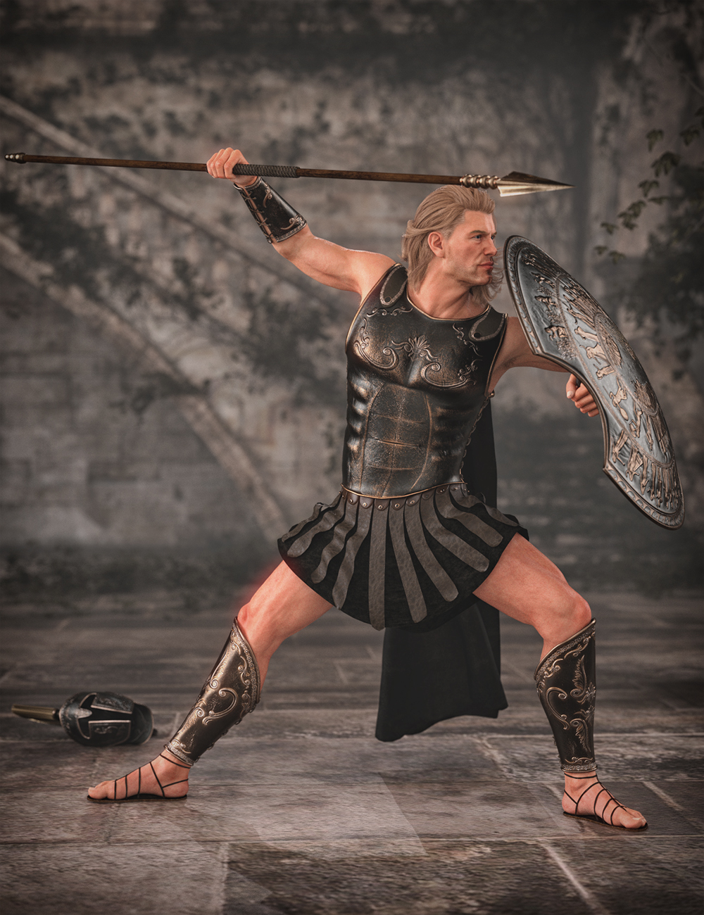 MD Myrmidons Armor Textures | Daz 3D