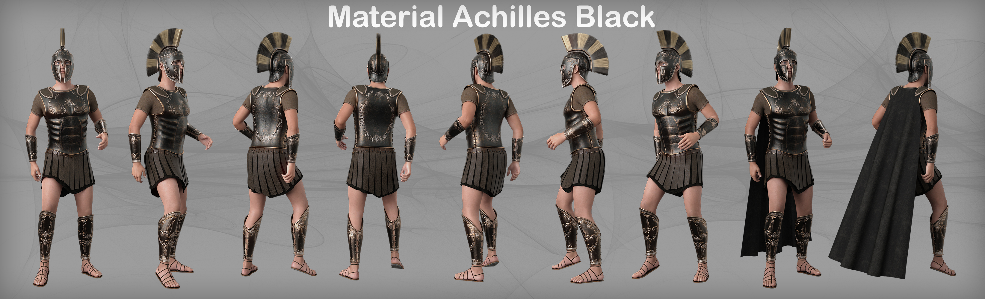 MD Myrmidons Armor Textures | Daz 3D