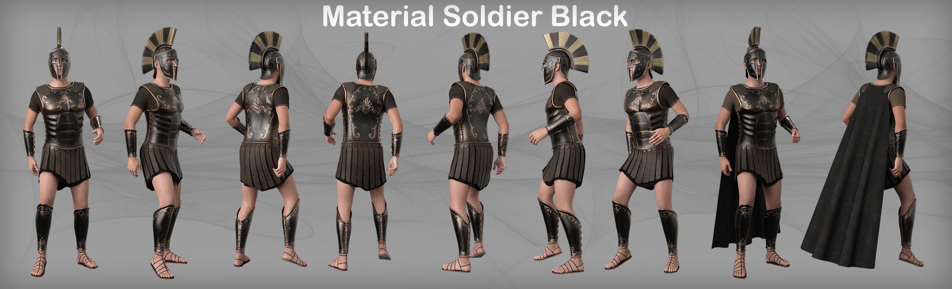 MD Myrmidons Armor Textures | Daz 3D