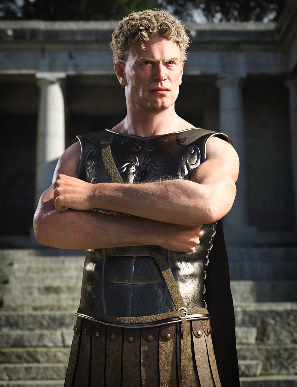 Achilles and the Myrmidons Armor Bundle | Daz 3D