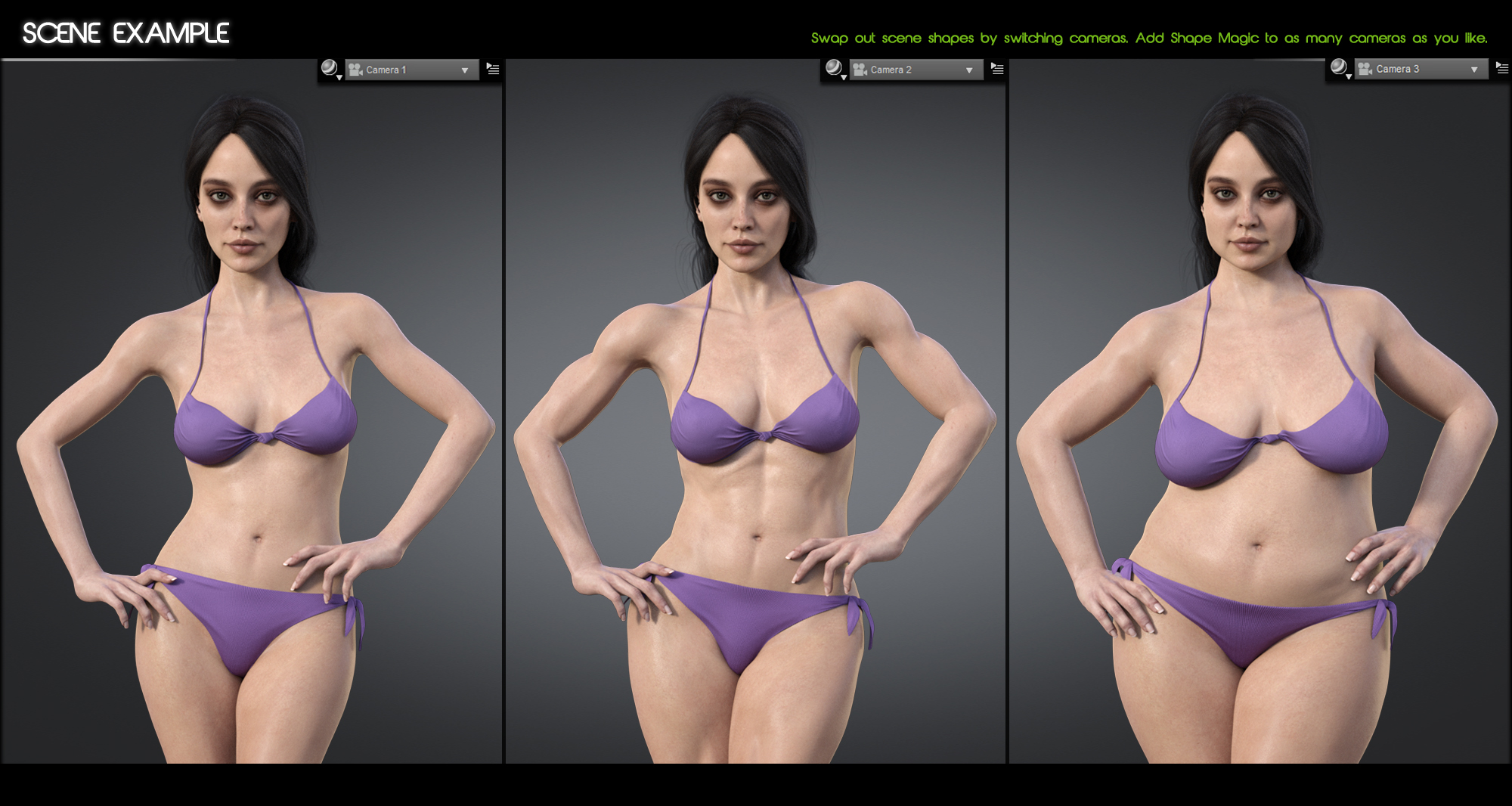 Camera Magic Plus - Shape Add-On | Daz 3D