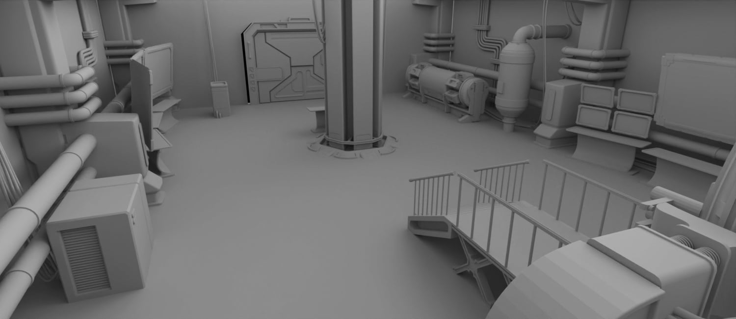 Dimensional Portal Chamber | Daz 3D