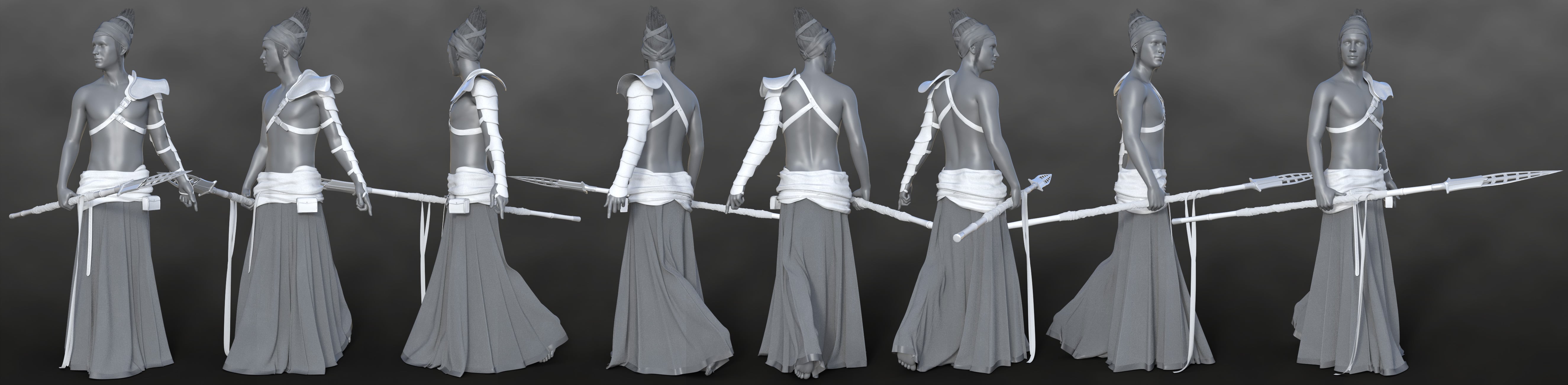 dForce Angeloi Outfit Bundle | Daz 3D